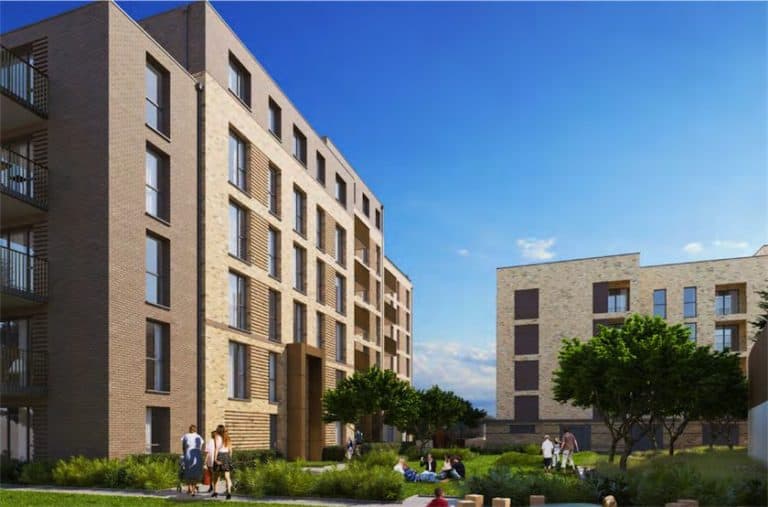 Plans in: 8 Storey, 72 Flat Scheme in Surrey Quays | Apartology